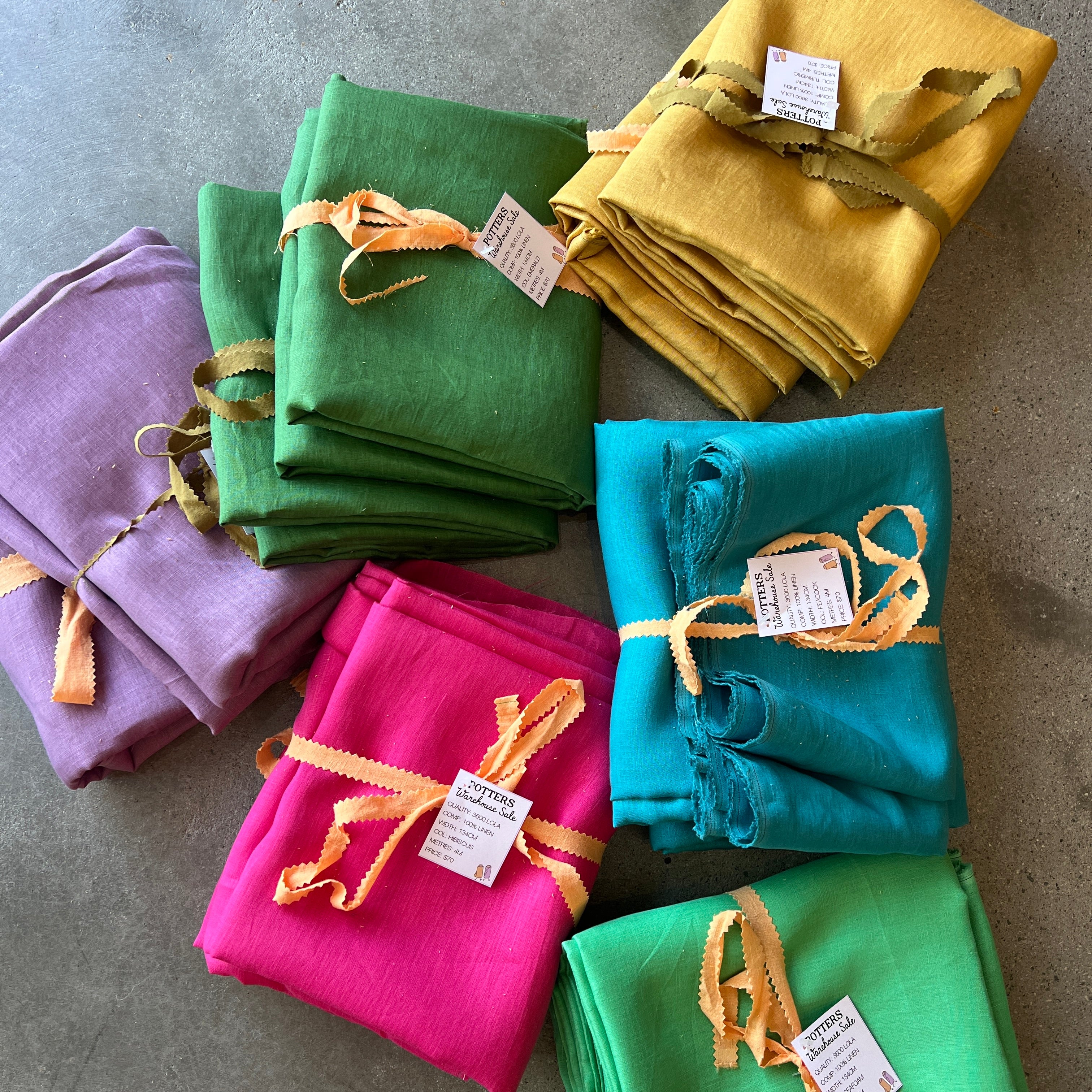 Lola Linen 4m packs $70 – Potter & Co Australia